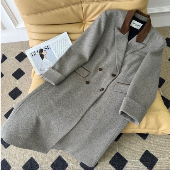 Yves Saint Laurent | Jackets & Coats | Ysl Coat Absolutely Gorgeous New ...